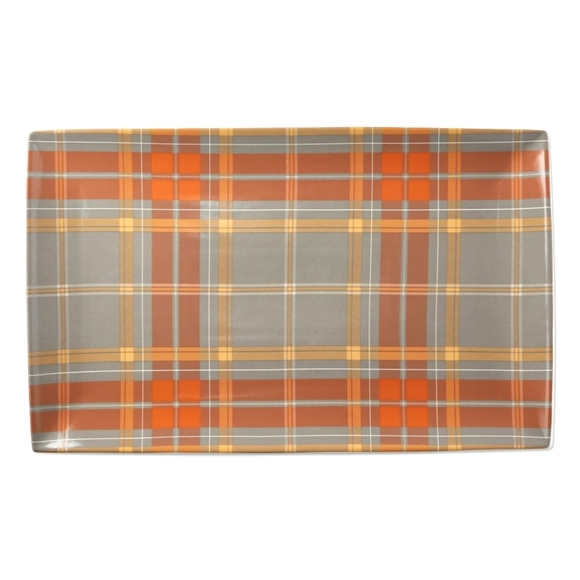 Williams Sonoma | Dining | Williams Sonoma Autumn Plaid Serving Platter ...